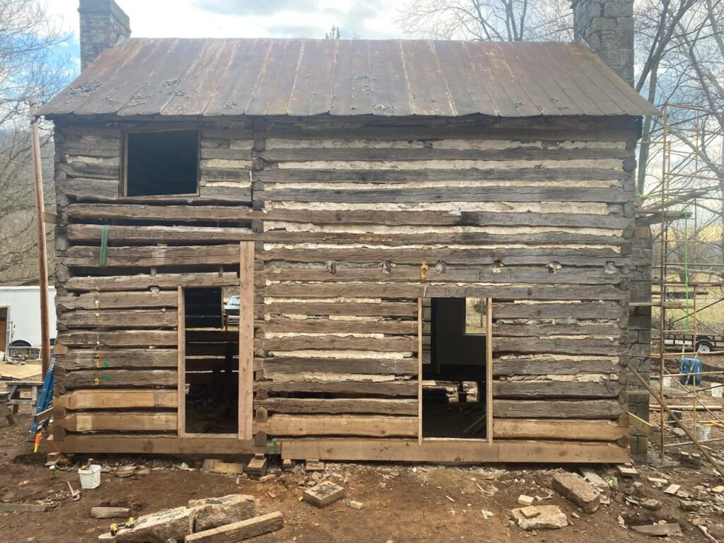 Reconstructing the Rutledge House in the Historic North Fork Valley – DHR