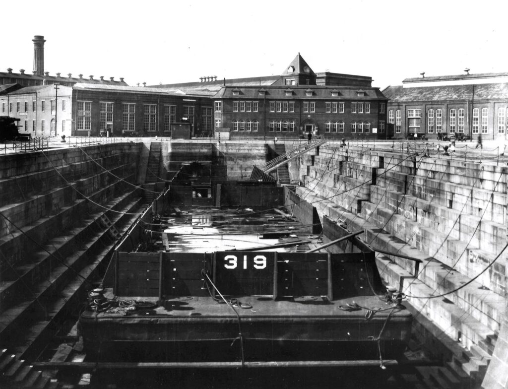 Drydock Number One, Norfolk Naval Shipyard – DHR
