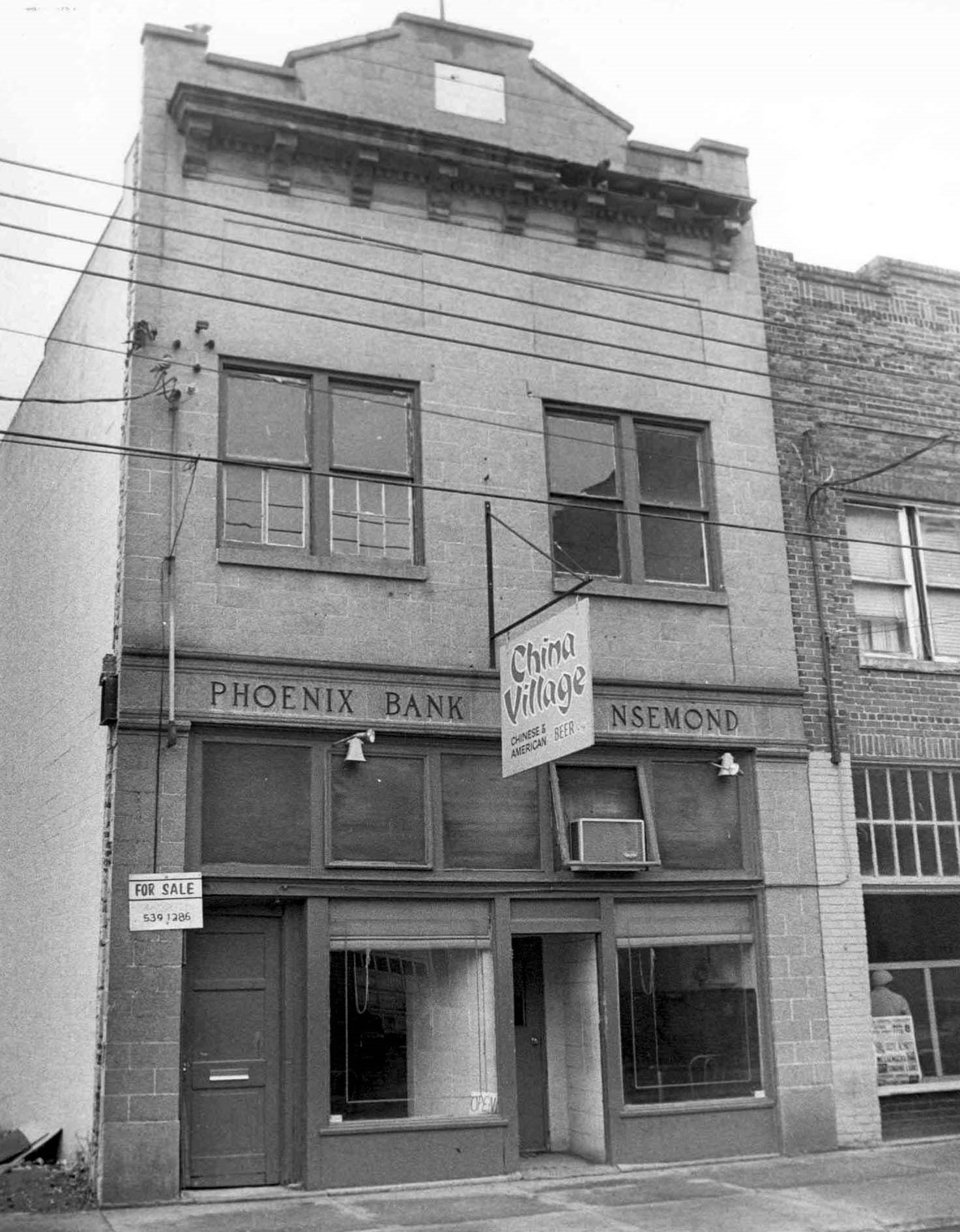 Phoenix Bank of Nansemond – DHR